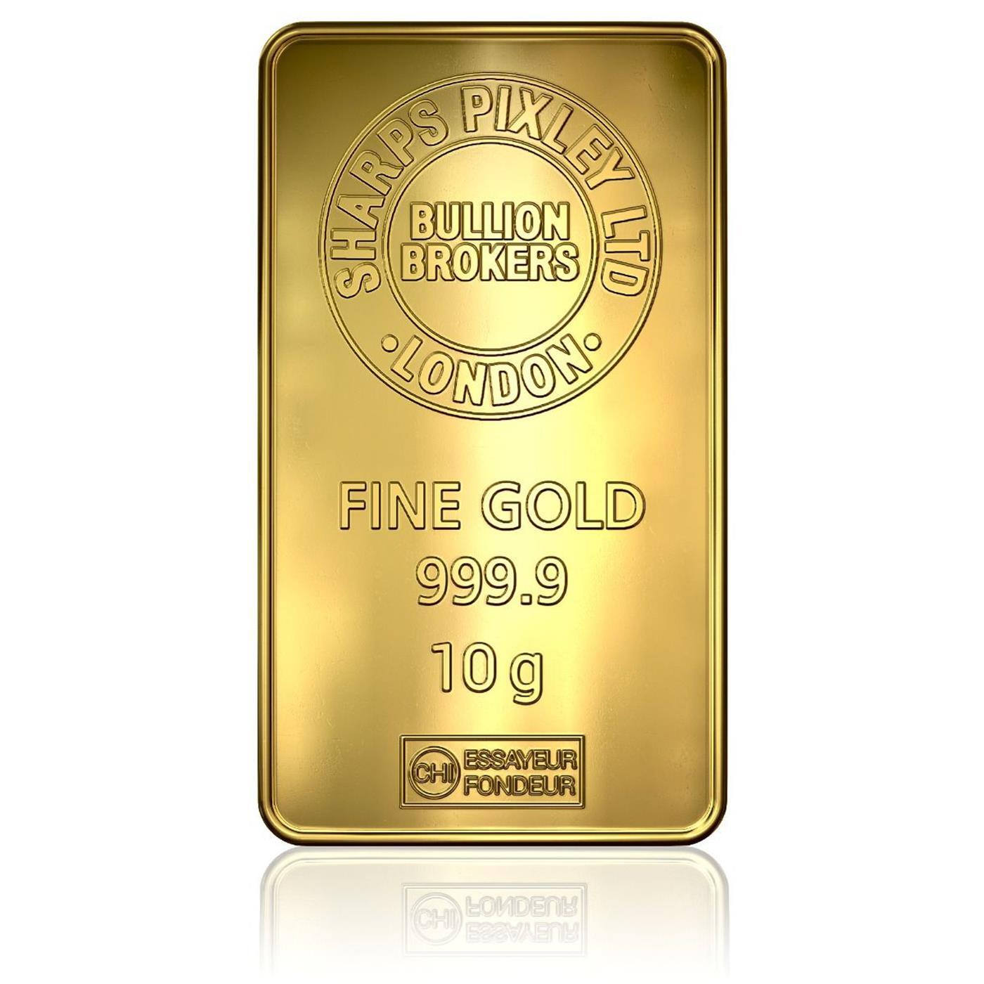 10g Gold Bar - Sharps Pixley